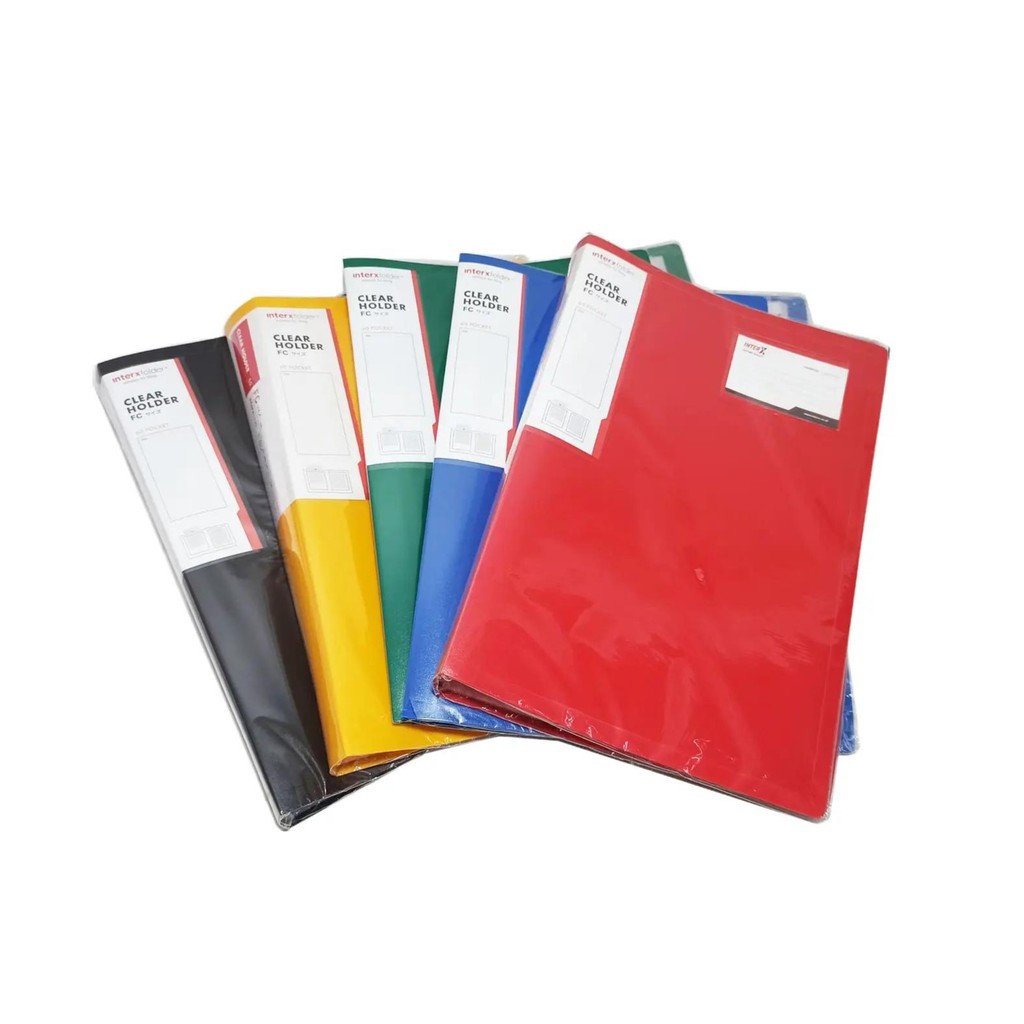 Jual Interx Folder - Clear Holder 60 Pocket F4 - Pcs | Shopee Indonesia