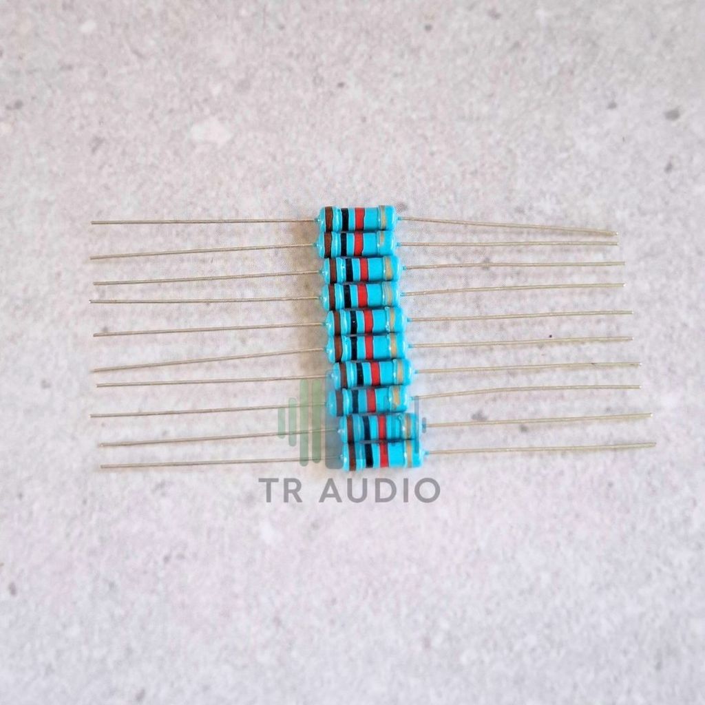 Jual 10 PCS Resistor 1K 0.5 Watt 1000 Ohm Untuk Power Supply dan ...