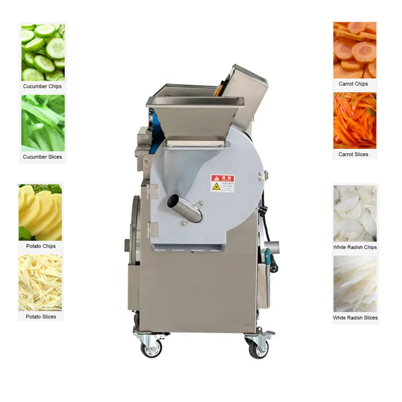 Jual Electric Automatic Cabbage Carrot Potato Vegetable Cutting Machine ...