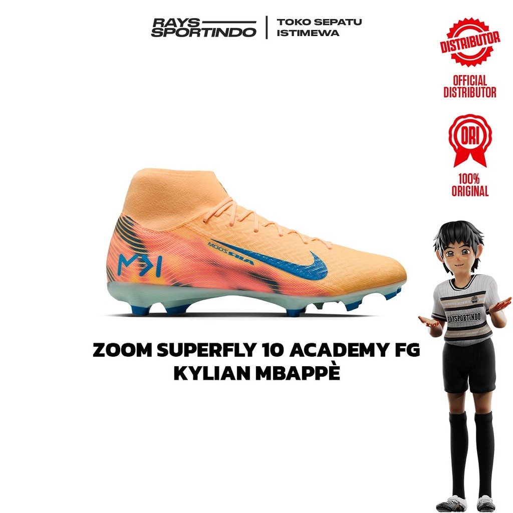 Jual SEPATU BOLA NIKE ZOOM SUPERFLY 10 ACADEMY FG SE KYLIAN MBAPPE ...