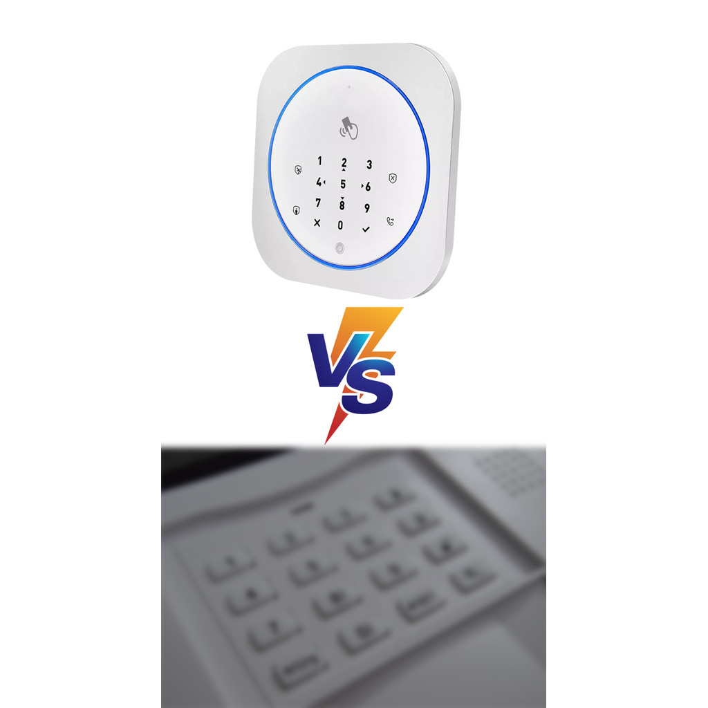 Jual GSM Alarm System Safe RFID APP Touch Keyboard 433MHz Door Open ...