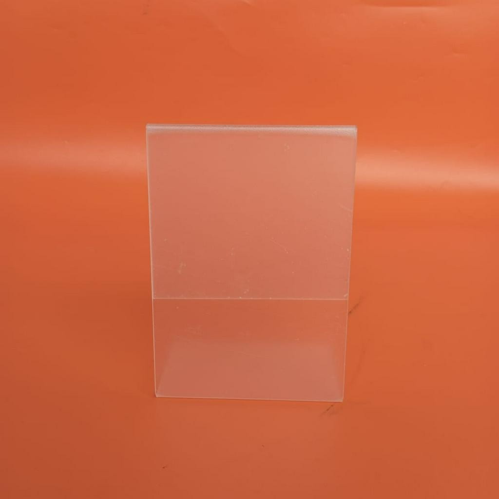 Jual Tempat Brosur Akrilik A6 / Acrylic Tent Holder 2 Sisi | Shopee ...