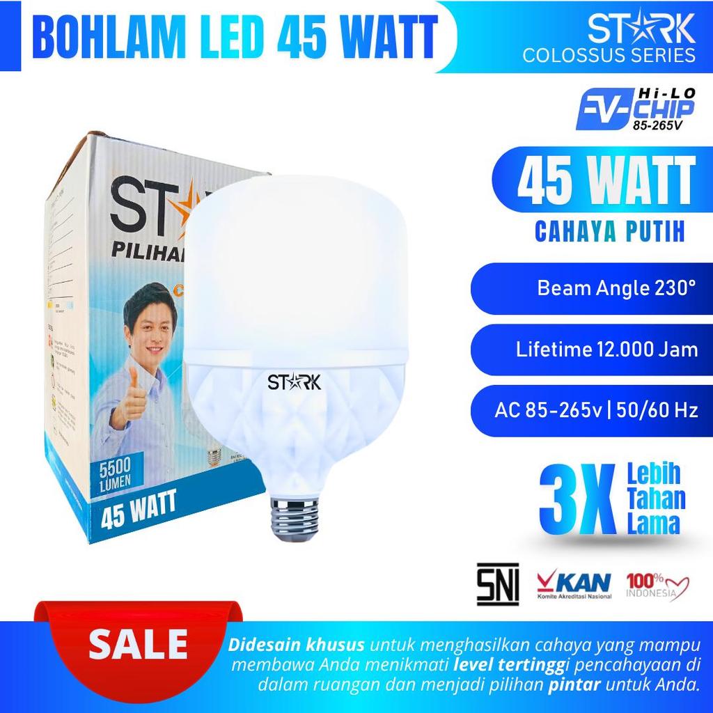 Jual Bohlam LED Bulb 45 Watt Stark Colossus Lampu LED 45 Watt Cahaya ...