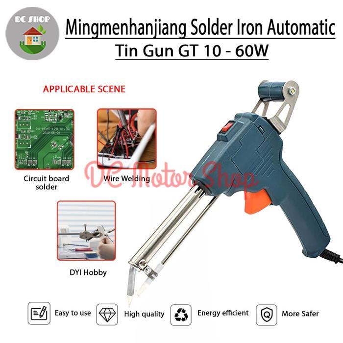 Jual mitra maju market Solder Iron Automatic Tin Gun 60W - GT10/Solder ...