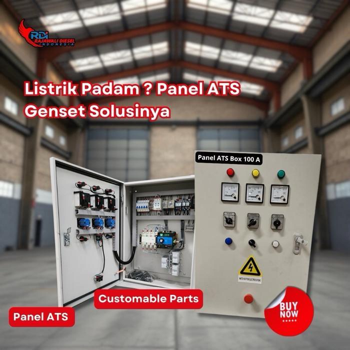 Jual Panel ATS 100A Kapasitas 100 Ampere Genset Baru Berkualitas Harga ...