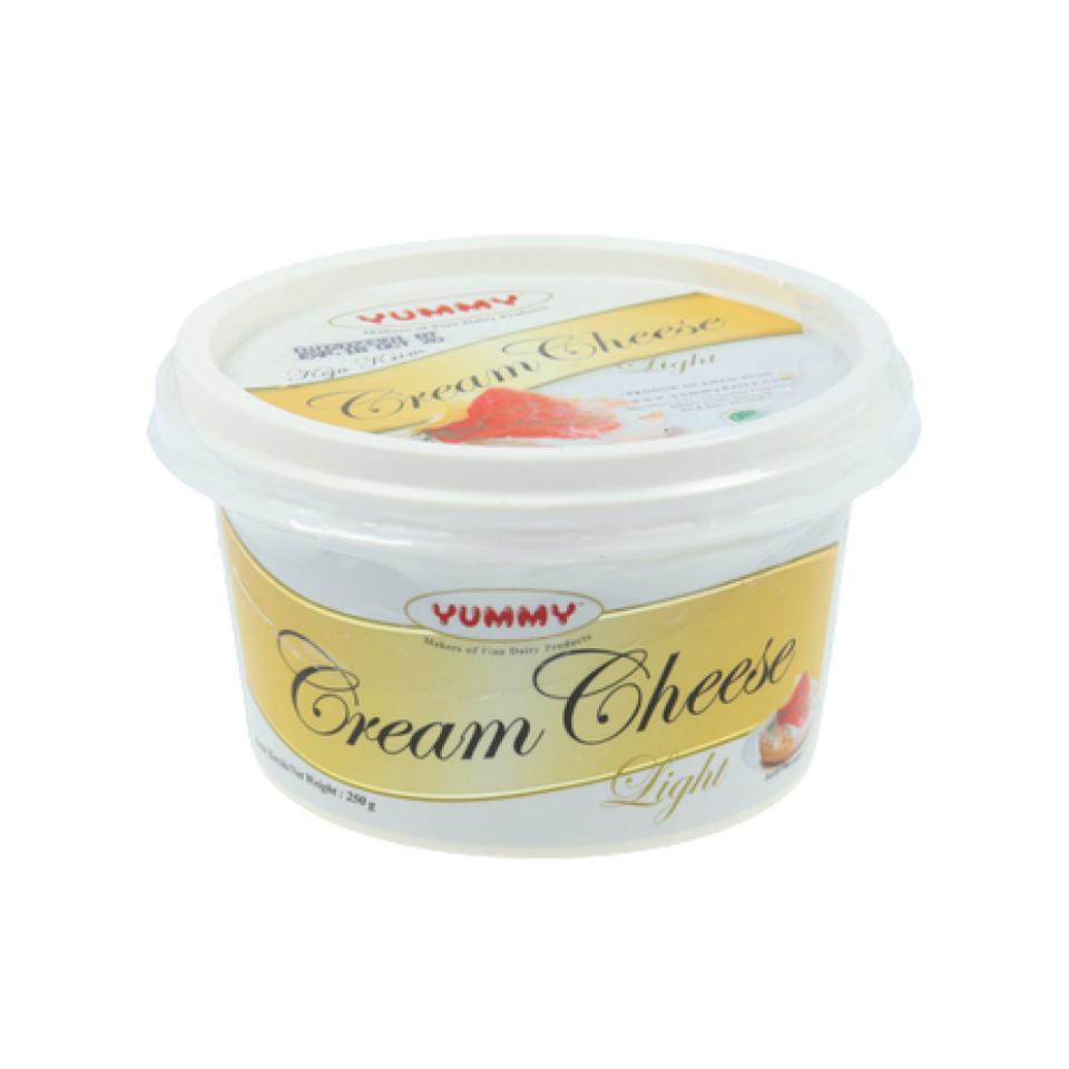 Jual Yummy Cream Cheese Light 250 gr | Shopee Indonesia