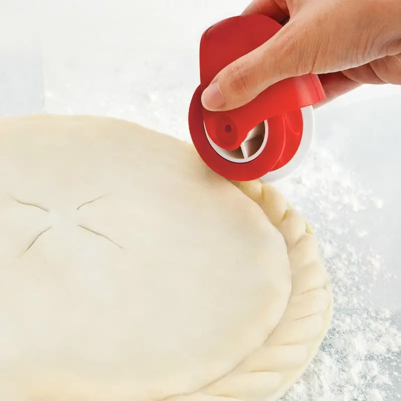 Jual Multi-functional manual pie crust and dough cutter, perfect edge ...