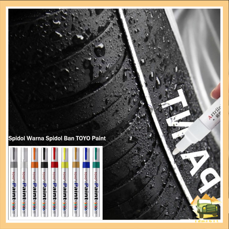 Jual Spidol Ban Mobil Motor TOYO/Spidol Ban Paint Marker Mobil Motor ...