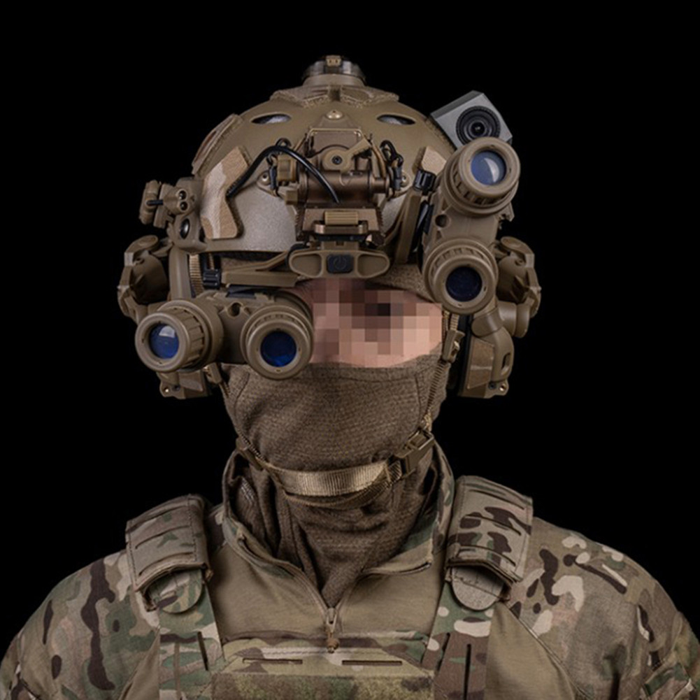 Jual Night Vision Goggles Foldable FourEye Panoramic NVG Wear Resist ...