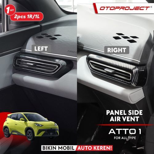 Jual Otoproject - Panel Air Vent R/L BYD Atto 1 | Cover AC R/L BYD Atto ...