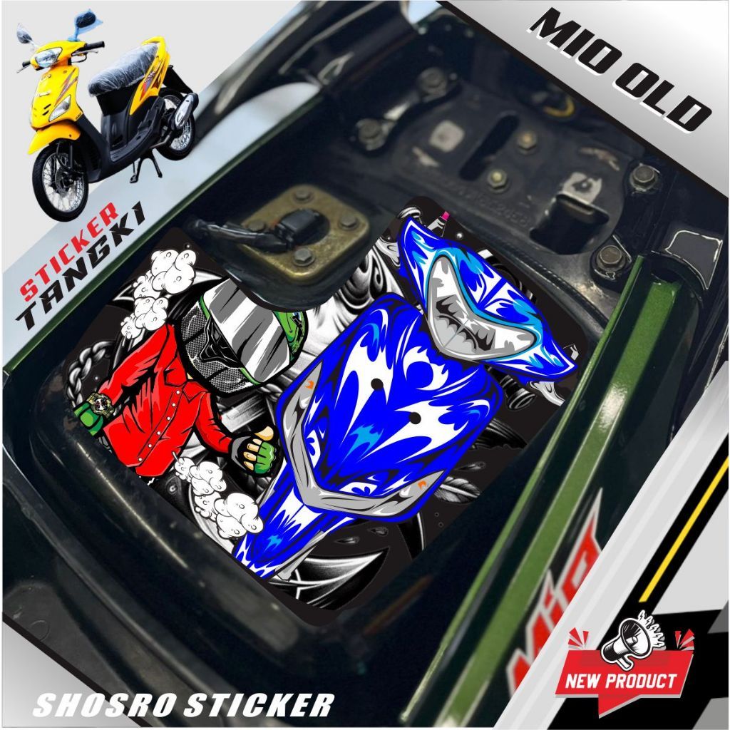 Jual STICKER TANGKI MIO / STICKER BAHAN VINYL DECAL / STICKER MOTIF ...
