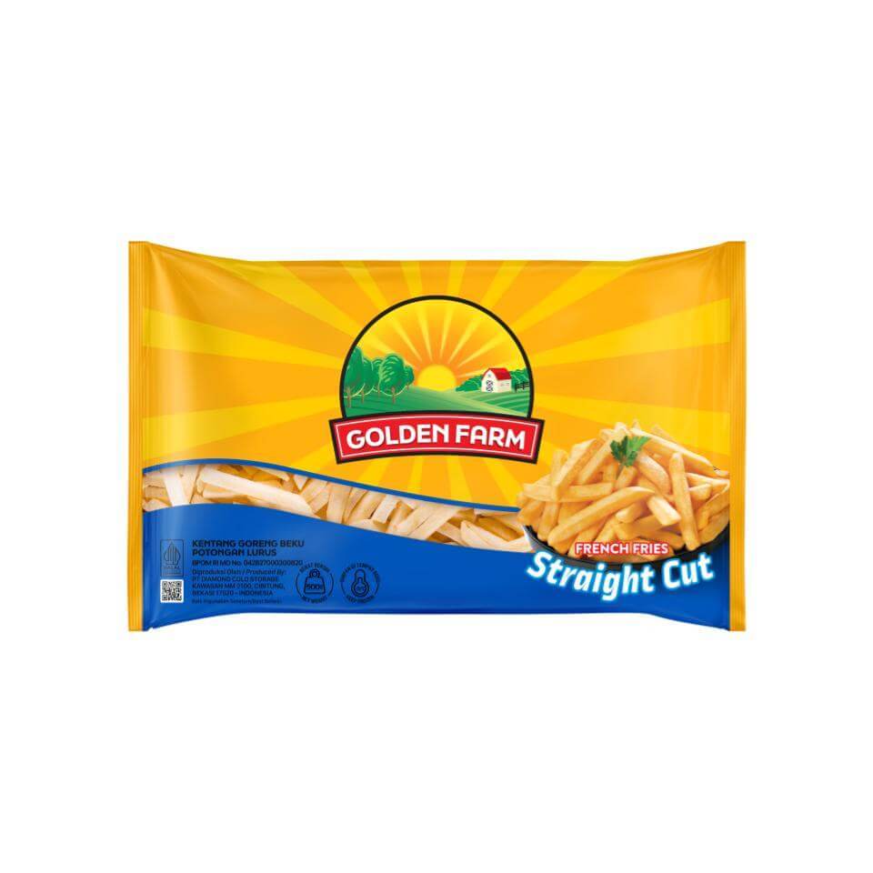 Jual Golden Farm Kentang Goreng Straight Cut 1 kg | Shopee Indonesia