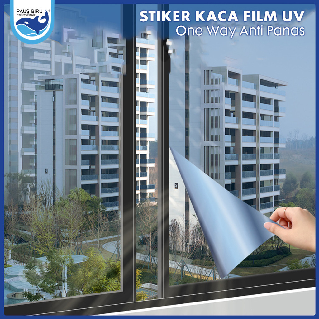 Jual Paus Biru - Stiker Kaca Film UV One Way Anti Panas & Privasi untuk ...