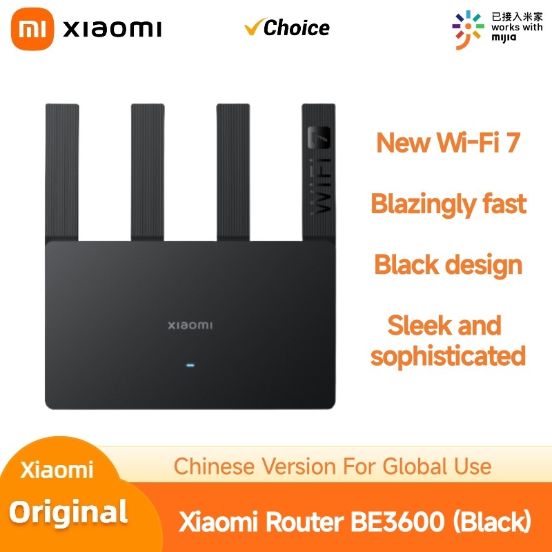 Jual 2025 New Xiaomi Router BE3600 WiFi 7 2.4/5GHz Dual Bands 160 Mhz ...