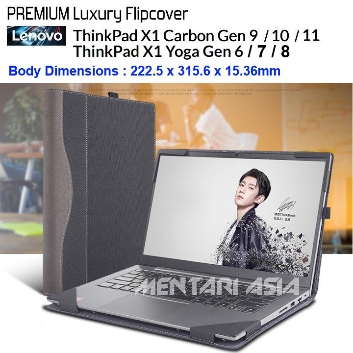 Jual Flipcover Lenovo ThinkPad X1 Carbon Gen-9/10/11 -X1 Yoga Gen-6/7/8 ...