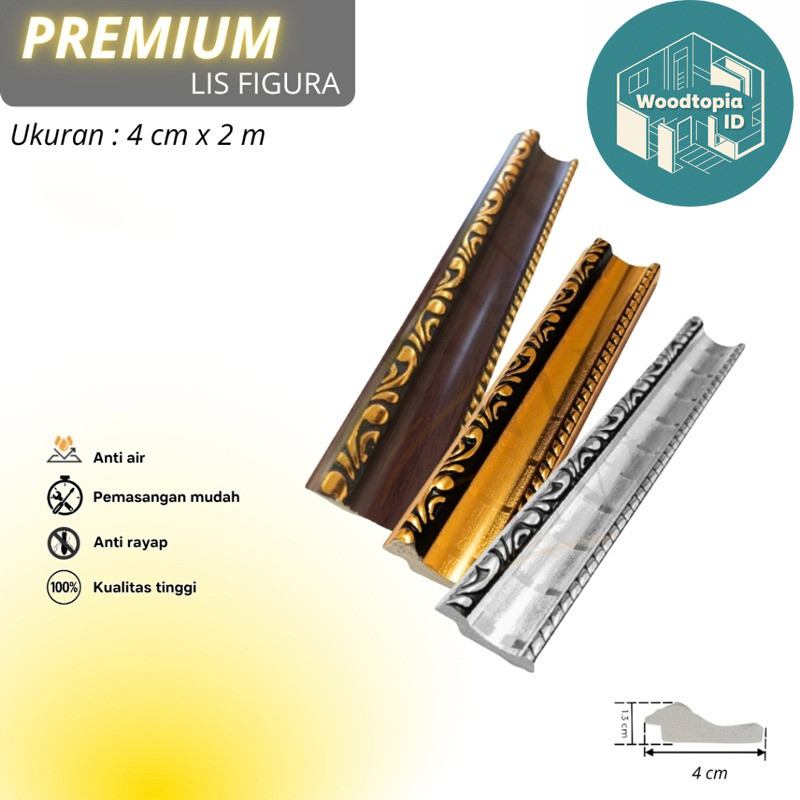 Jual Lis Plafon PVC Terlengkap & Harga Terbaru Mei 2026 | Shopee Indonesia