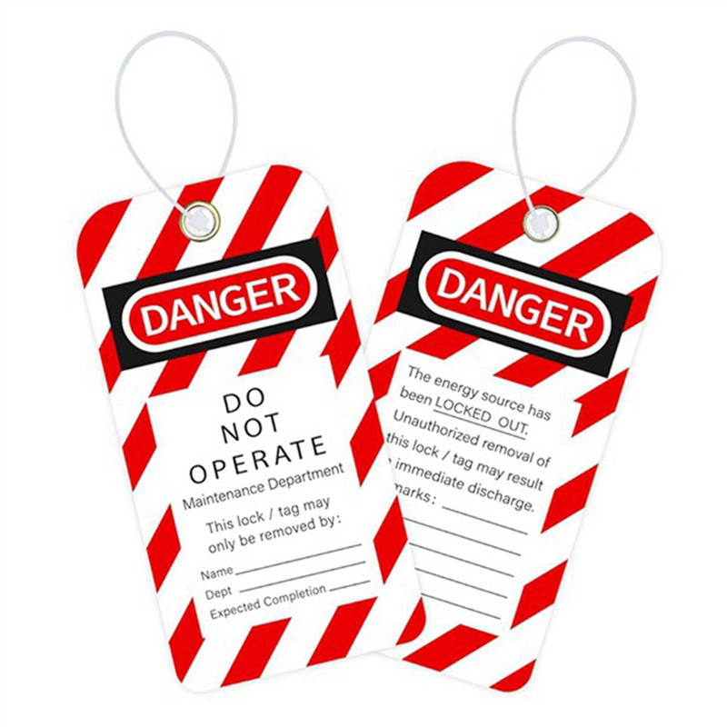 Jual A92Z Lockout Tagout Tags, 3 X 575Inch, 80 ger Do Not Operate Tags ...