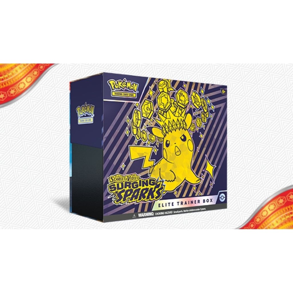 Jual Discount!!!!! Etb Surging Sparks - Pokemon Tcg English Elite ...