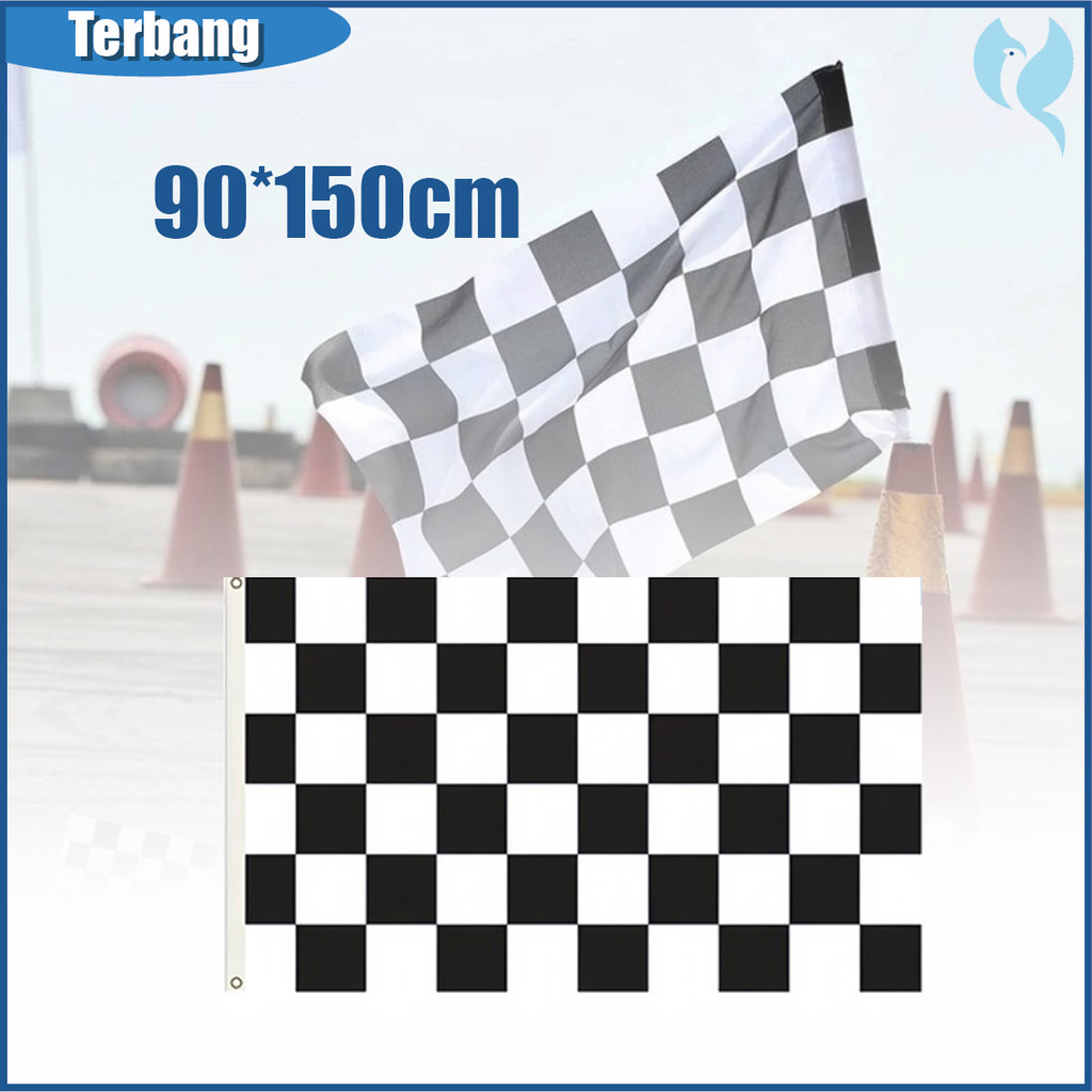Jual Bendera Start Finish Balap 90x150cm Warna Hitam Putih | Shopee ...