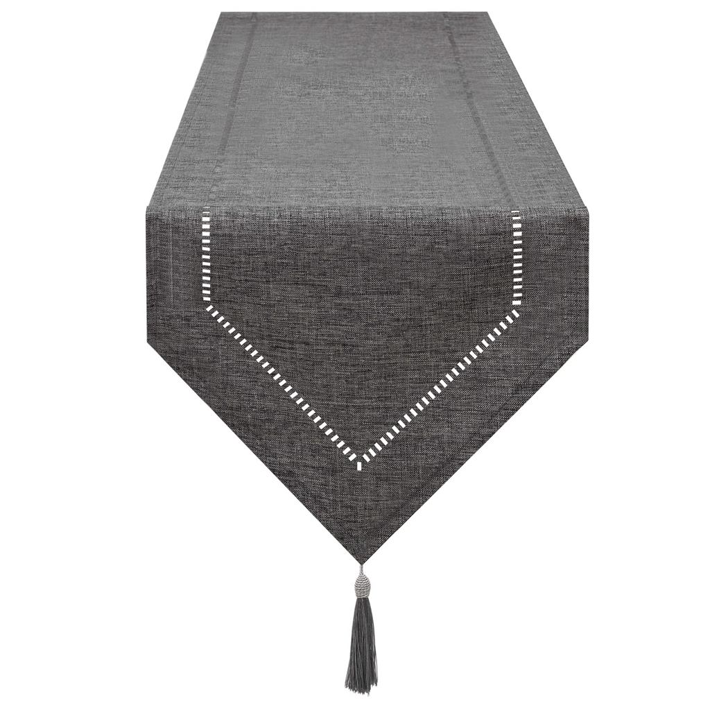 Jual Linen table runner for ning table, solid color table runner ...