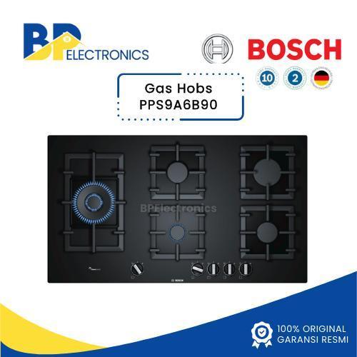 Jual Kompor Gas Tanam Bosch 6 Tungku 90 cm // Bosch Gas Hob PPS9A6B90 ...