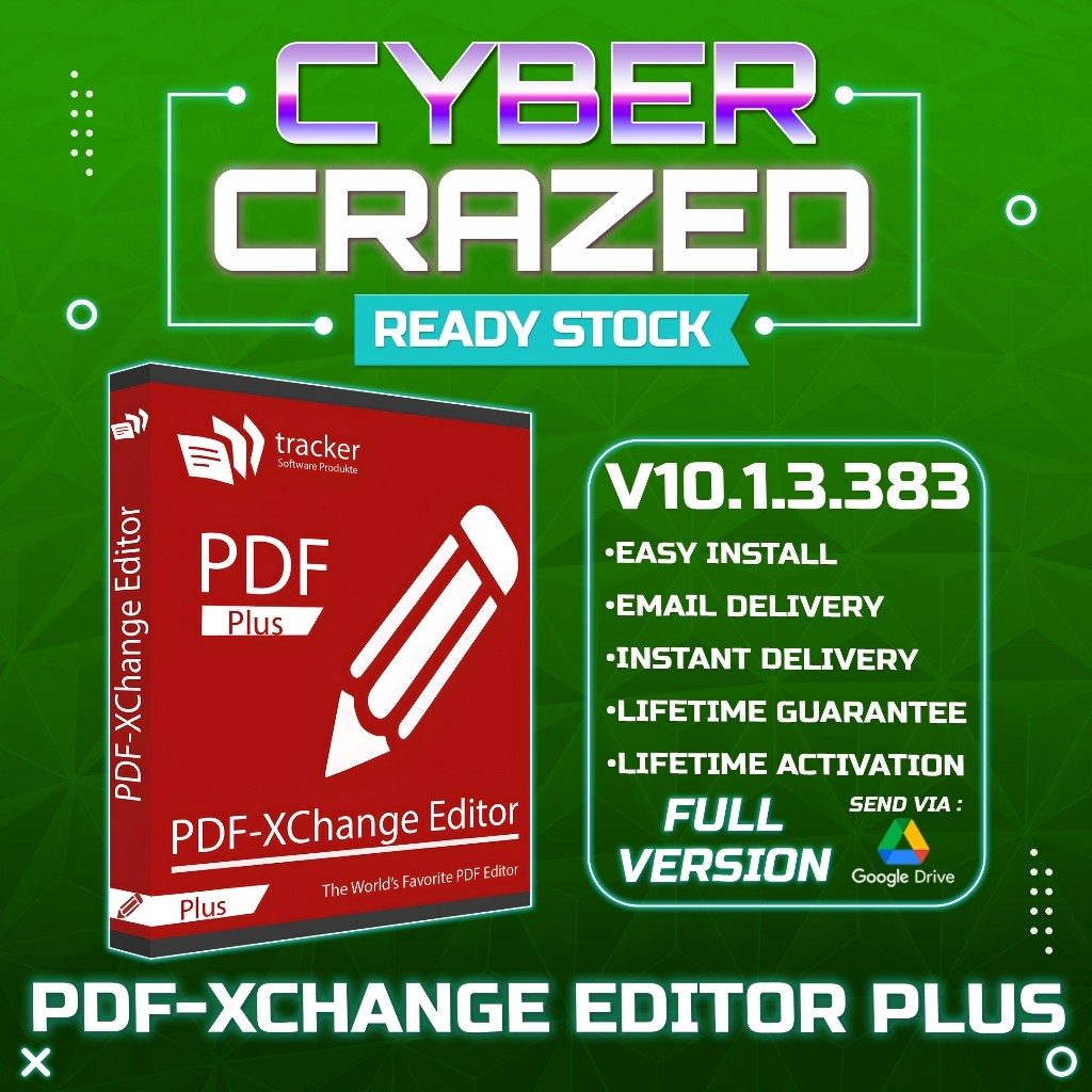 Jual PDF-XChange Editor Plus 10 v10.1.3.383 Full Version (Versi Terbaru ...