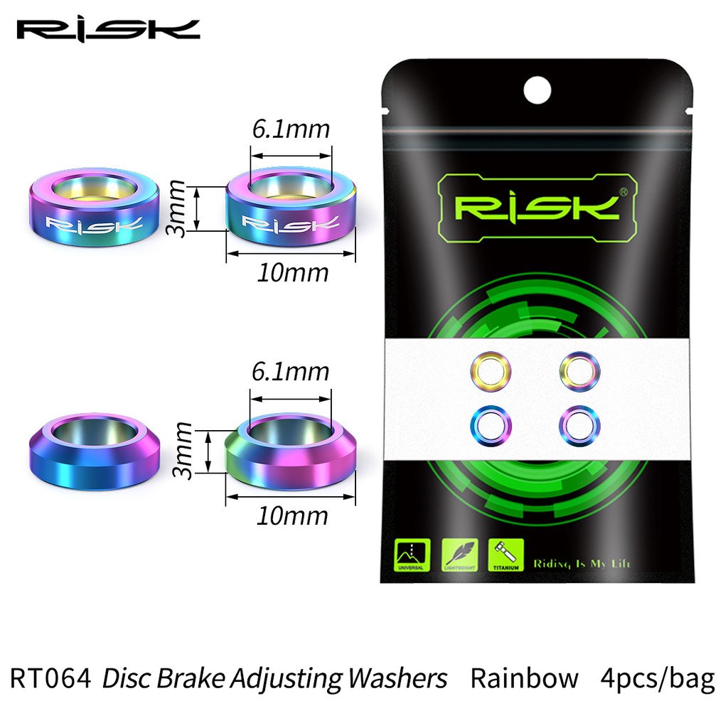 Jual 2 Pairs /Bag Risk sc Brake Adjusting Concave and Convex Washer ...
