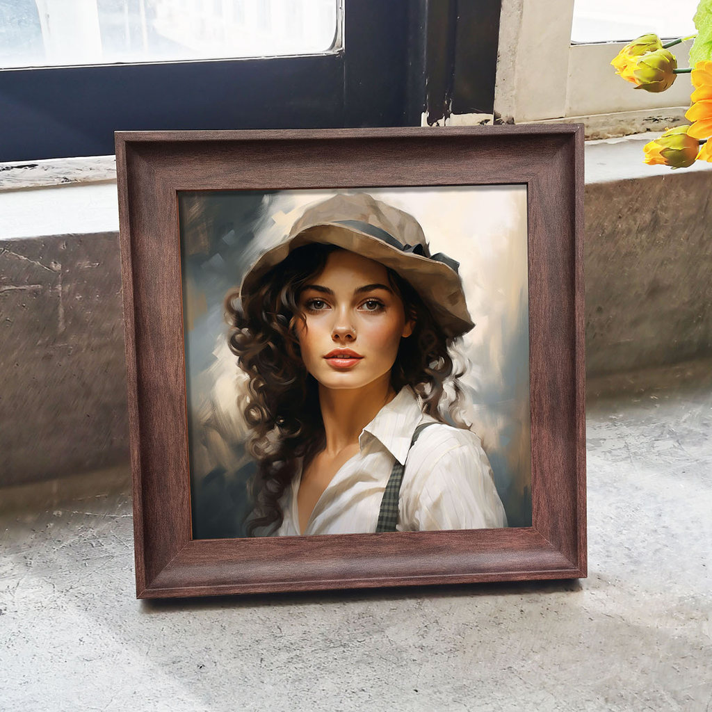 Jual Vintage Wood Photo Frames For Pictures Wall 10X15 20X20 20X25cm ...
