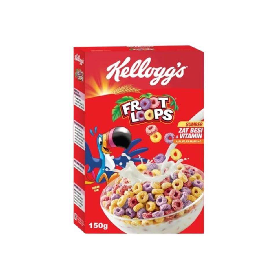 Jual Kellogg's Sereal Froot Loops Box 150 gr | Shopee Indonesia