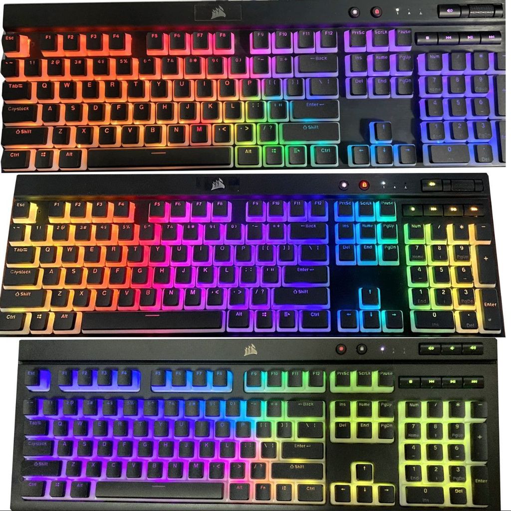 Jual Translucent Corsair Pudng Keycaps PBT Key Cap for CORSAIR ...