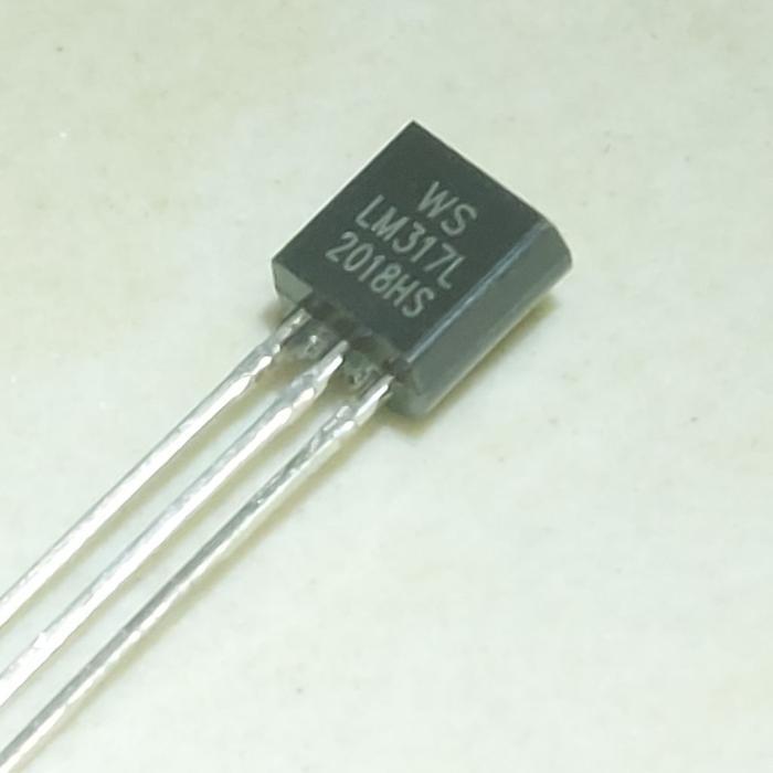 Jual 10 Buah 10Pcs LM317L To-92 WS 100mA Positive Adjustable Voltage ...