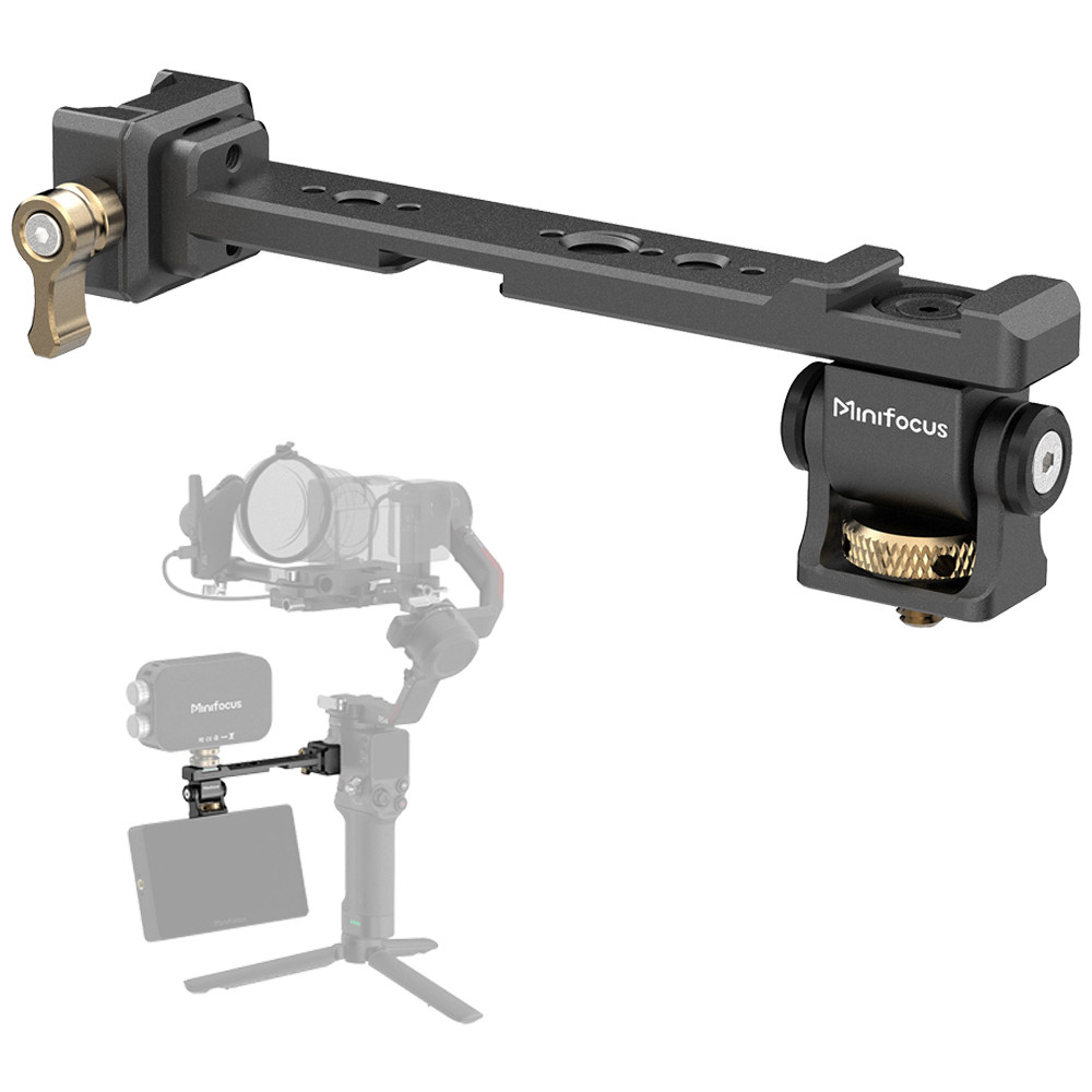 Jual Minifocus Adjustable Camera Monitor Mount with Quick Release NATO ...