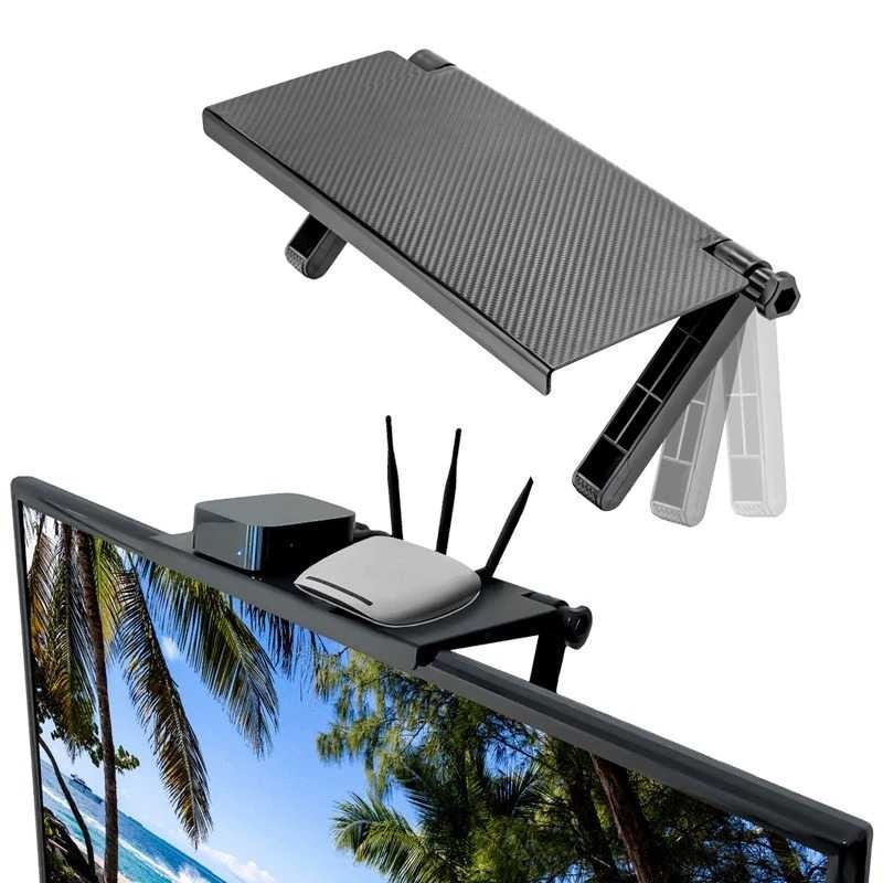 Jual Rak Monitor TV Top Shelf Display Screen Storage Desk Riser - G255 ...