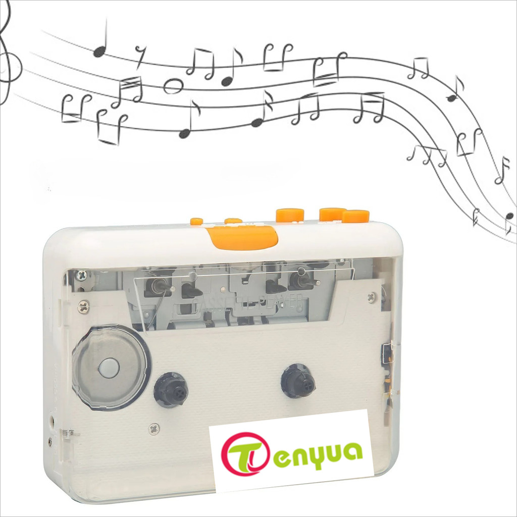 Jual 2025 USB Cassette Converter Plug and Play Portable MP3 Music Tape ...