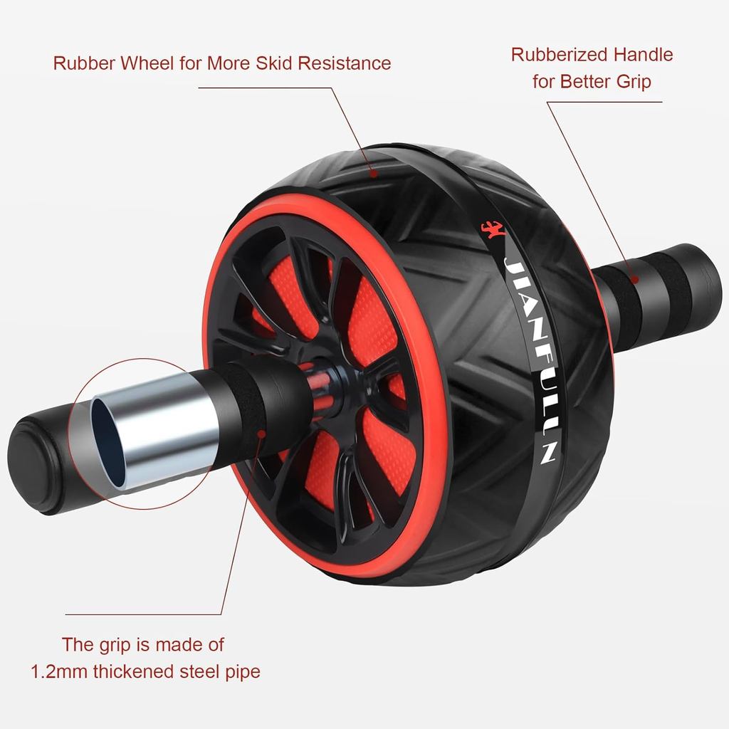 Jual Ab Roller Wheel, Abs Workout Equipment for Abdominal & Core ...