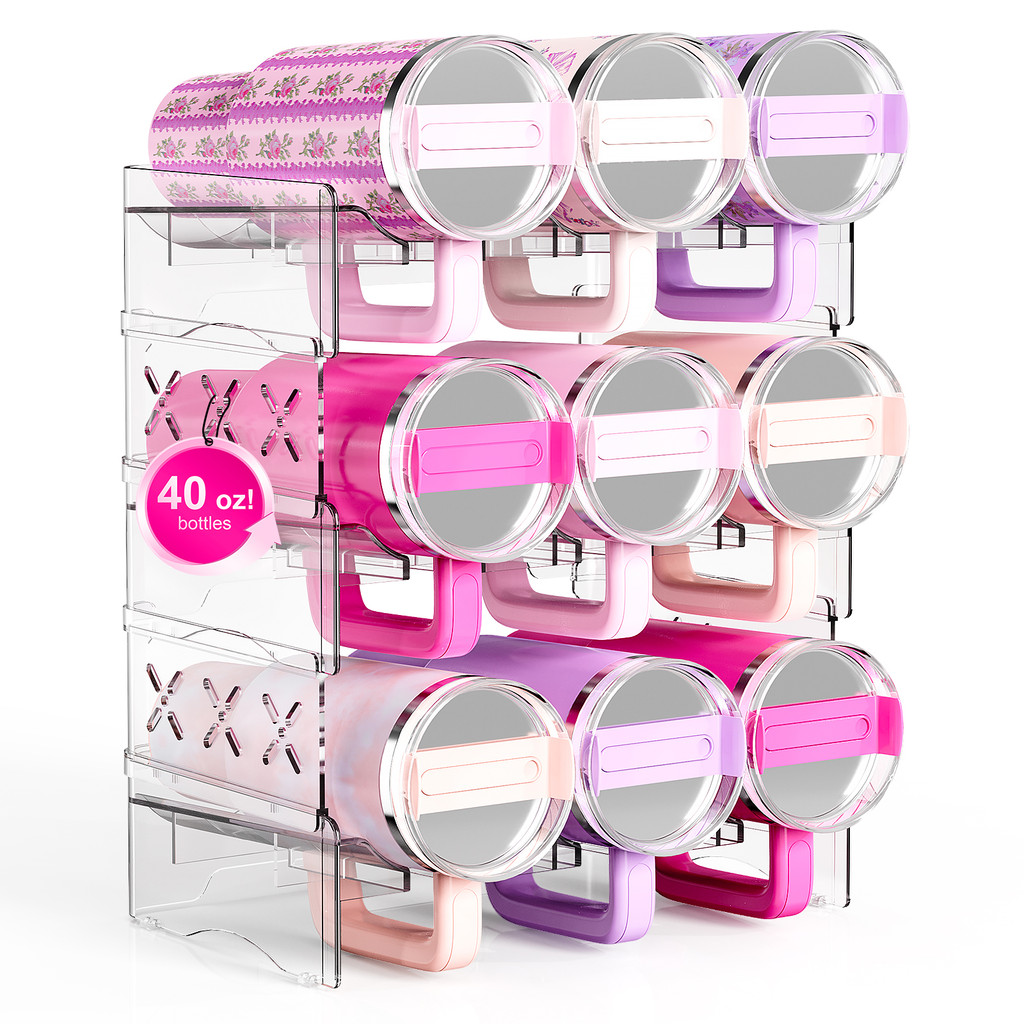 Jual Tumbler Organizer For Stanley 40oz Water Bottle Organizer ...