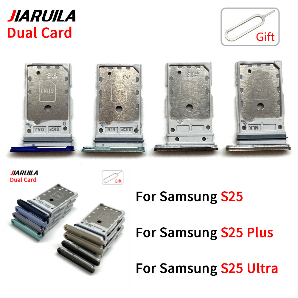Jual Dual Sim Card Tray Slot For Samsung S25 Plus S25 Ultra Replacement ...