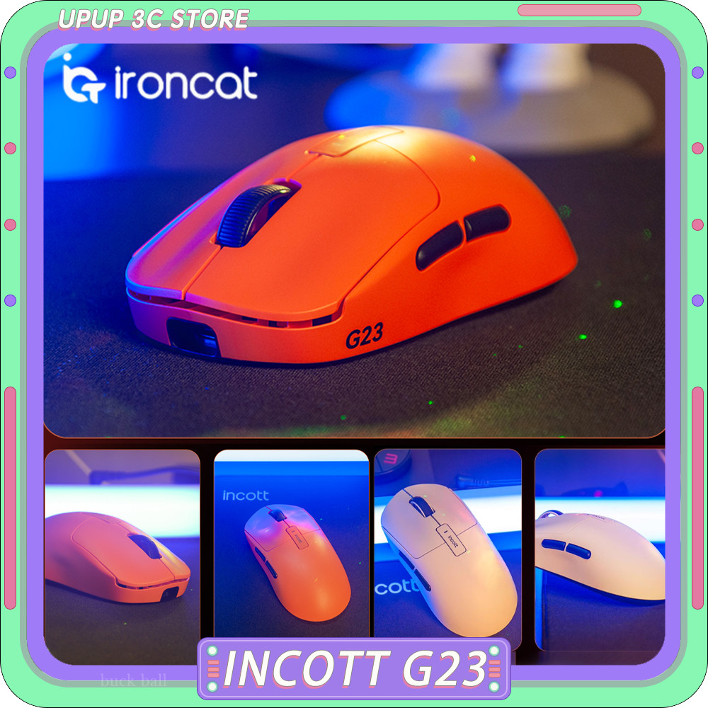 Jual Incott G23 Pro Mouse G23 V2 Wireless Mouse 8K Incott G24 Hot Swap ...