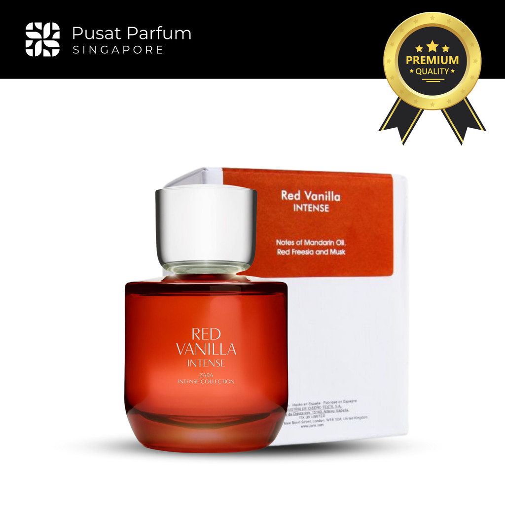 Jual [PREMIUM] Parfum Wanita ZARA Red Vanilla Intense 90ml Parfum ...