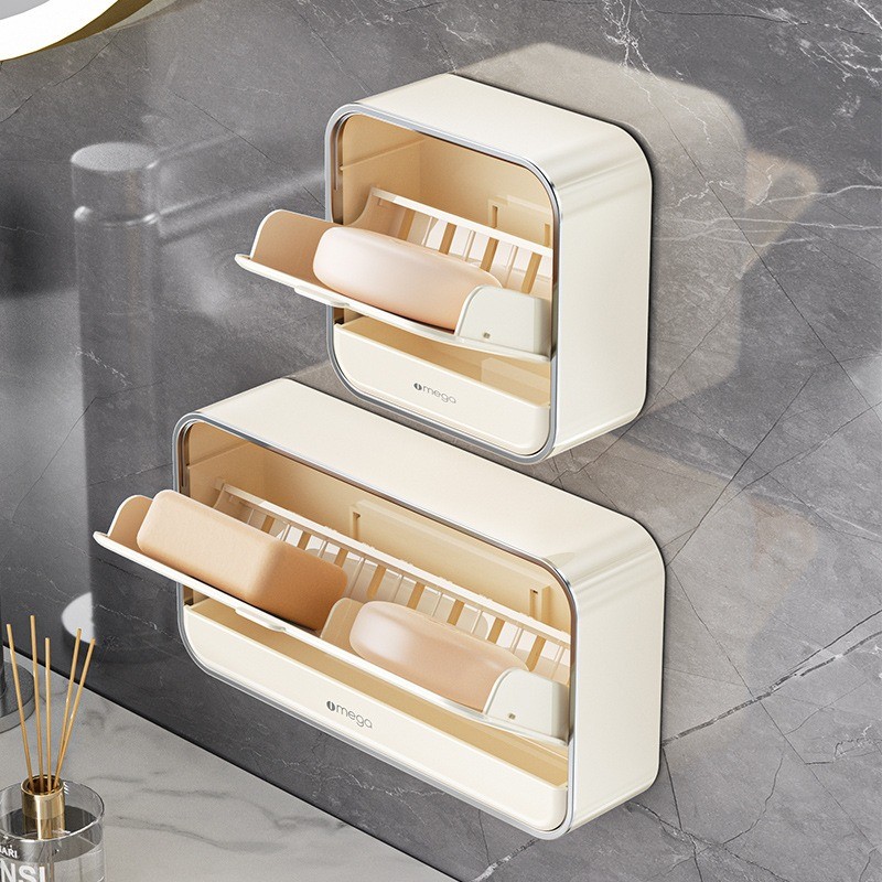 Jual Soap sh Holder Shower Wall, Bathroom Soap Container Self Draining ...