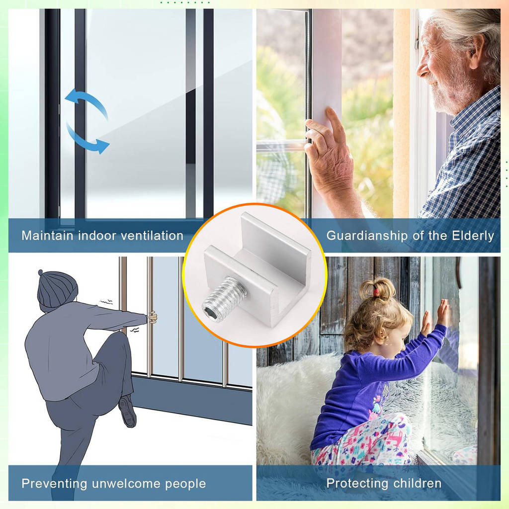 Jual ABKN10 Set Sling Sash Stopper Cabinet Locks Straps Doors Security ...