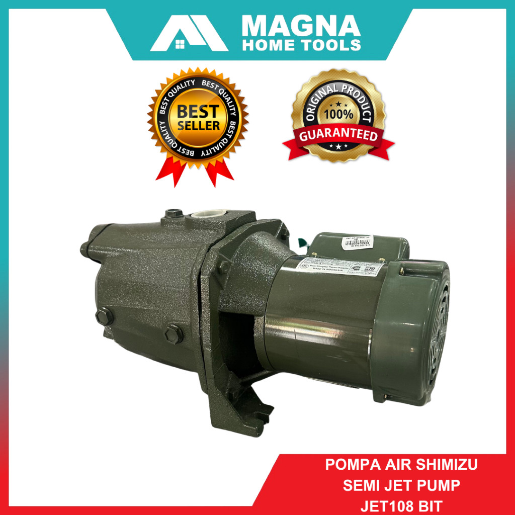 Jual POMPA AIR SUMUR SHIMIZU SEMI JET PUMP JET108 BIT ORIGINAL ...
