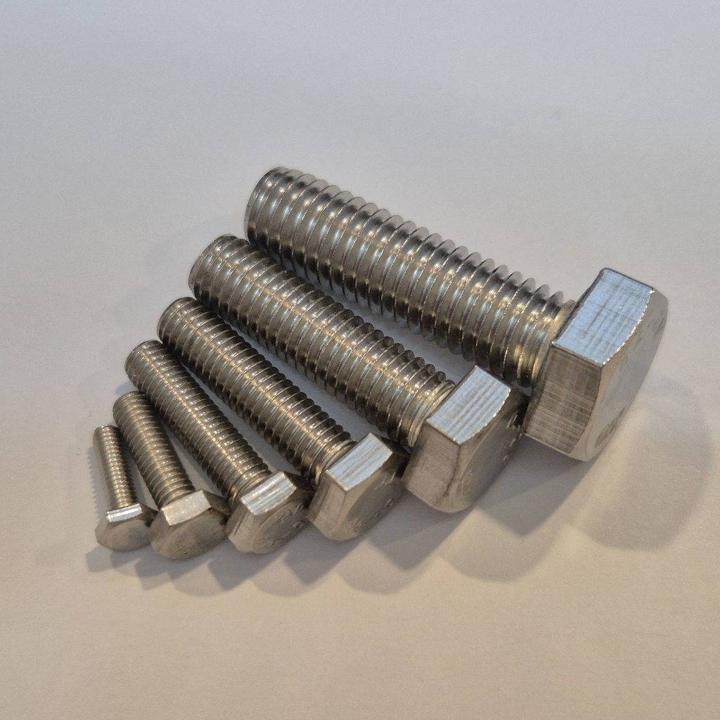 Jual JUALAN SUS304 Baut HEXAGON M8 x 35 Stainless Steel / Baut HEX ...