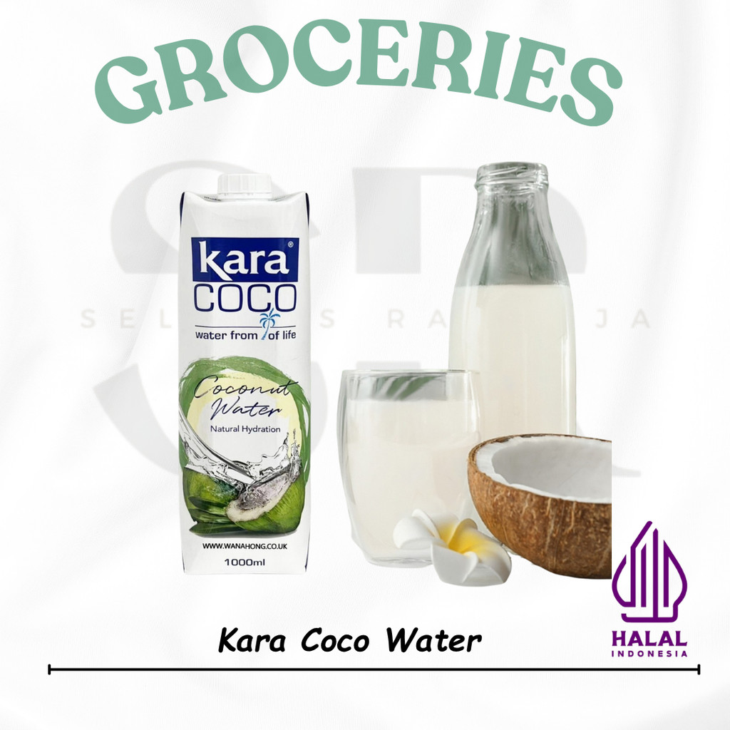 Jual KARA Coco Air Kelapa Murni (Pure Coconut Water) 1 L | Shopee Indonesia