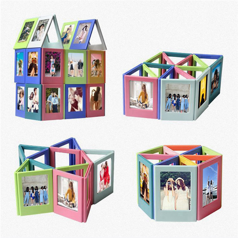 Jual A80I 3-Inch Polaroid Photo Frame, Refrigerator Magnetic Photo ...
