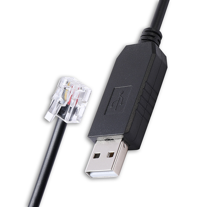 Jual Prolific PL2303 USB RS232 to RJ11 6P4C Serial Debug Cable for ...