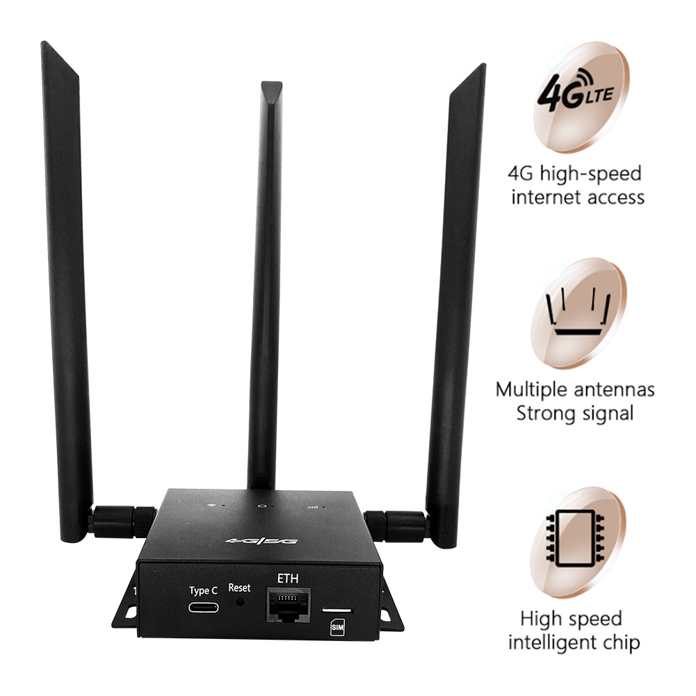 Jual 4G LTE CPE Router 300Mbps Wireless WiFi Router with Sim Card Slot ...
