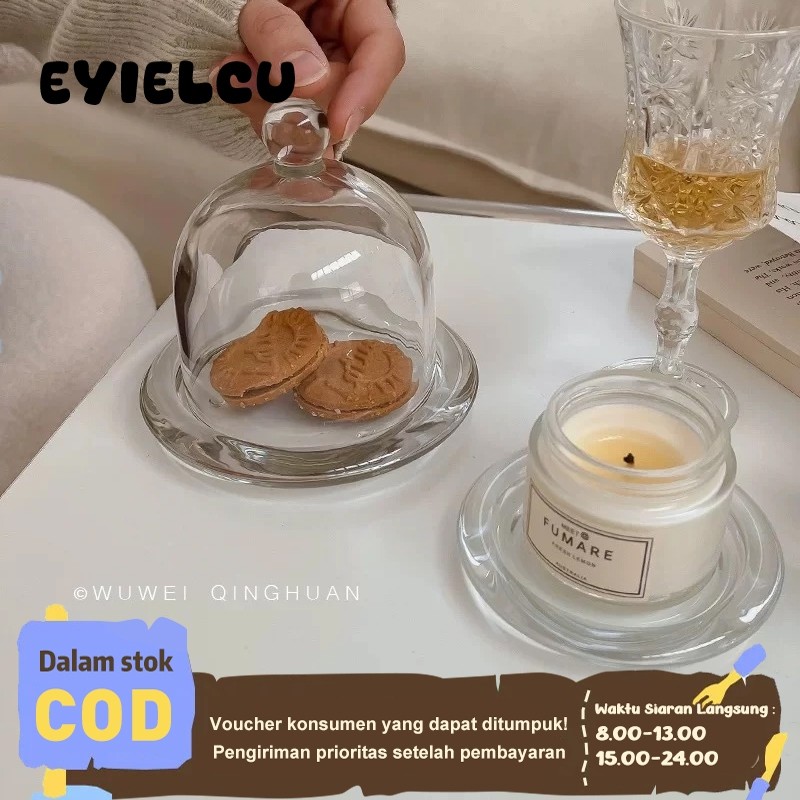 Jual Colins Penutup cupcake tepi mutiara penutup kaca kristal ...