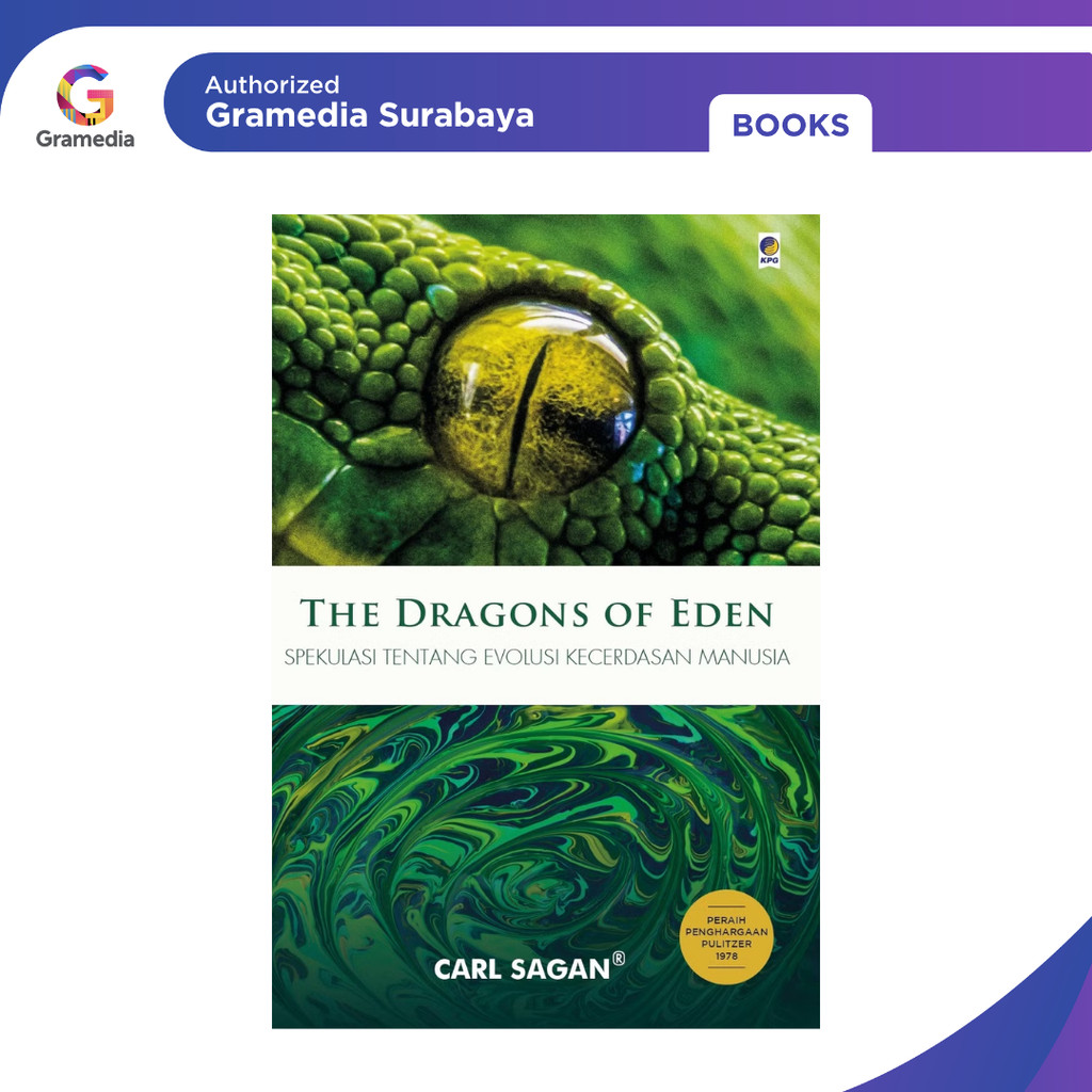 Jual Gramedia Surabaya - The Dragons of Eden (Carl Sagan) | Shopee ...