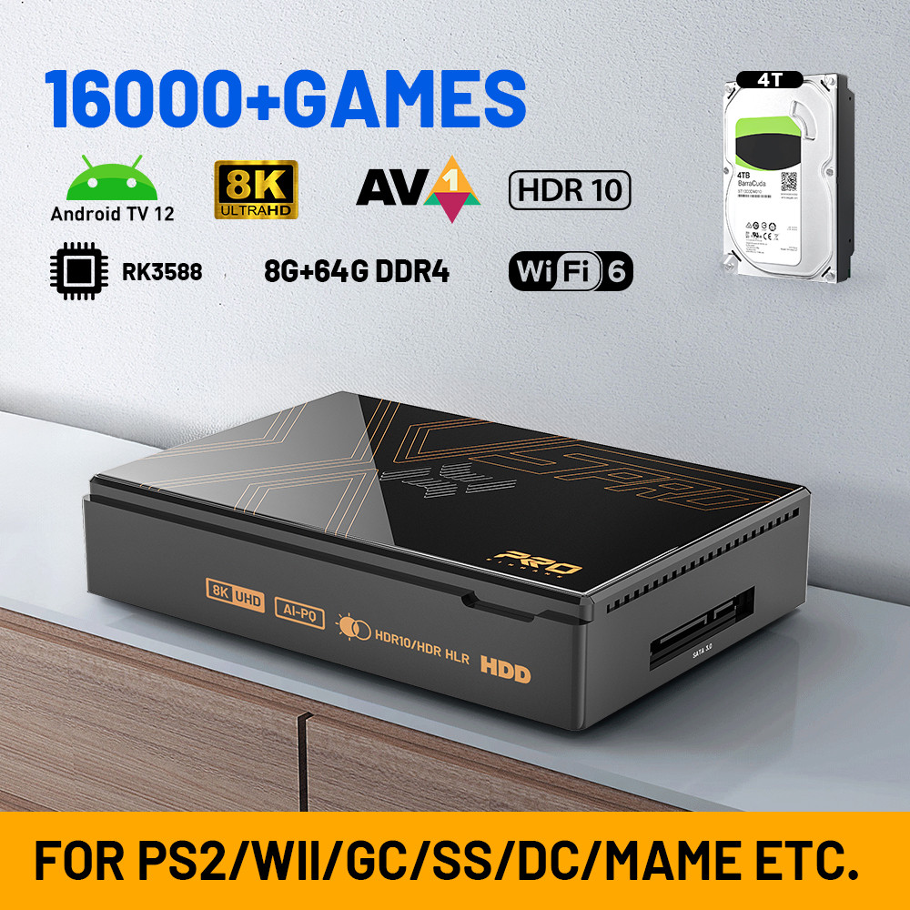 Jual Kinhank Super Console X5 PRO Retro Video Game Console RK3588 ...